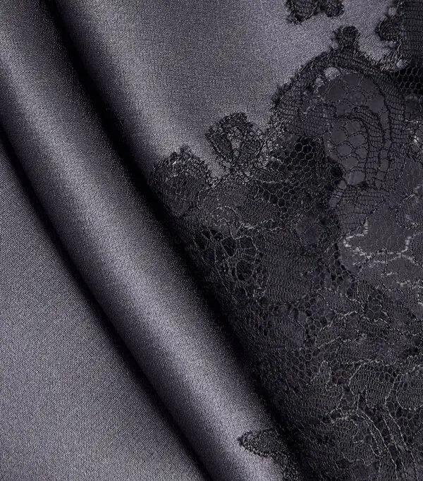 Carine Gilson Silk Long Cérès Robe