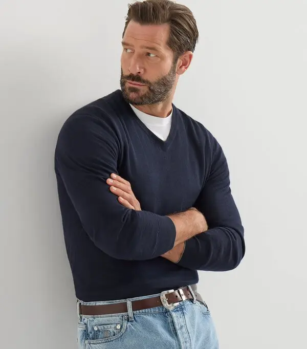 Brunello Cucinelli Cashmere-silk V-neck Sweater