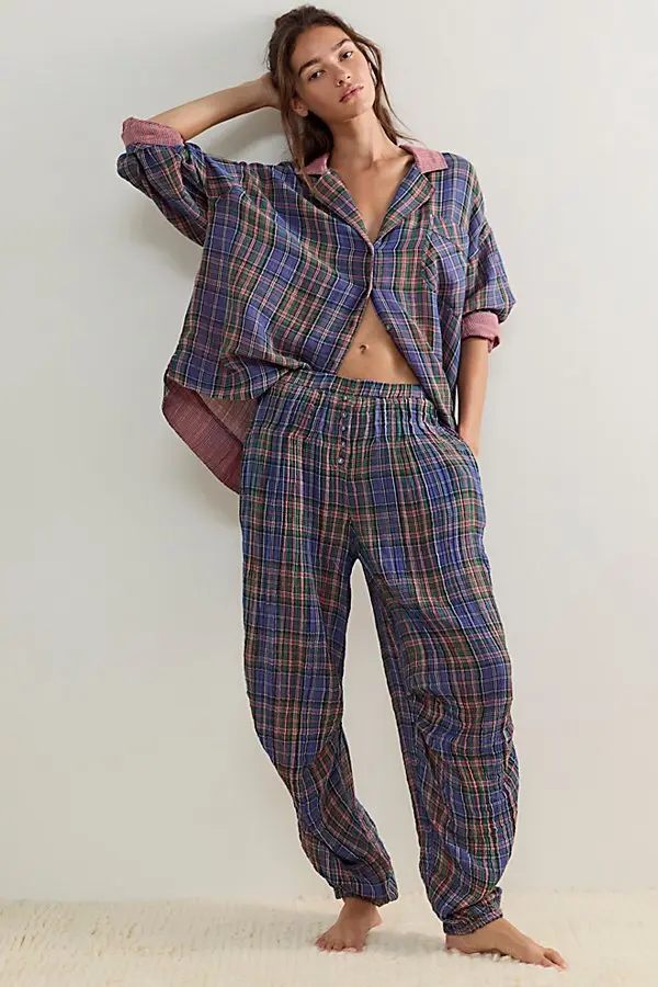 INTIMATELY Easy Morning Bubble Pj Pants - Midnight Combo
