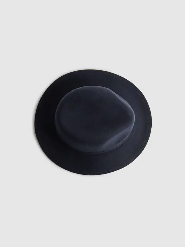 REISS Ally Wool Fedora Hat