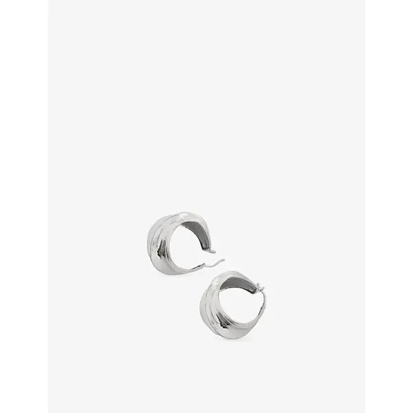 Monica Vinader Nomade Bold Medium Sterling- Hoops