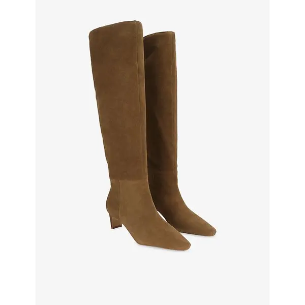 Kurt Geiger Ascot Suede Knee-high Boots