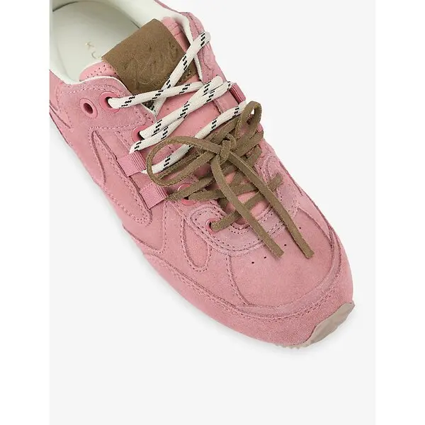Kurt Geiger Kurt Slim Runner Suede Trainers