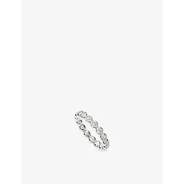 MISSOMA Tennis Eternity Sterling Stacking Ring