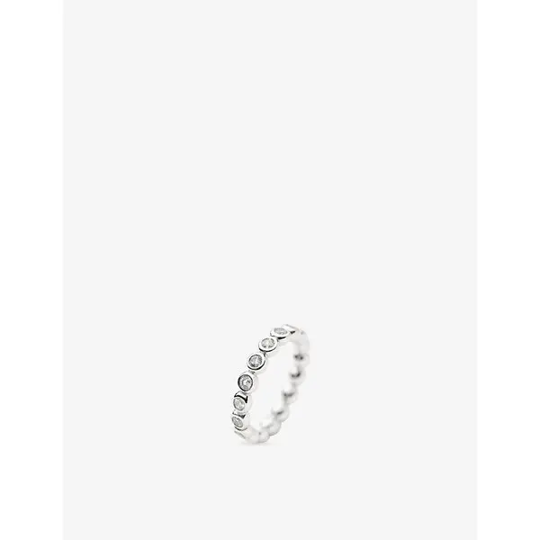 MISSOMA Tennis Eternity Sterling Stacking Ring
