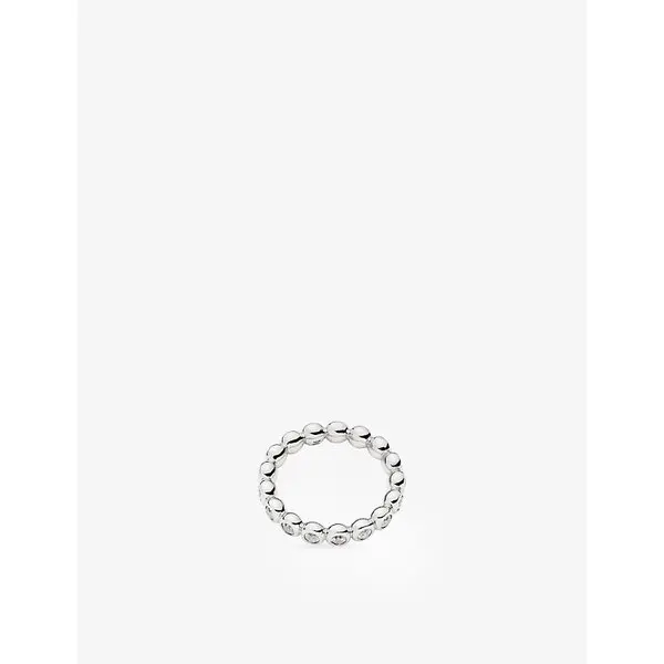 MISSOMA Tennis Eternity Sterling Stacking Ring