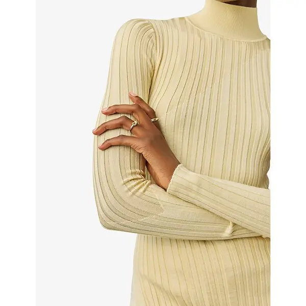 MISSOMA Lucy Williams X Knot Silver And 18ct Yellow Gold-plated Stacking Ring