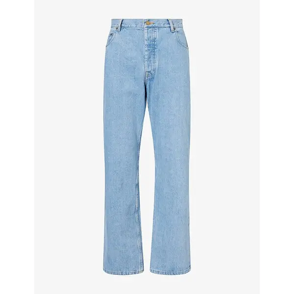 Thom Browne Contrast-stitch Denim Jeans