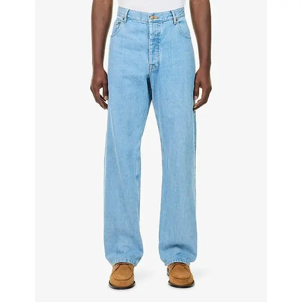 Thom Browne Contrast-stitch Denim Jeans