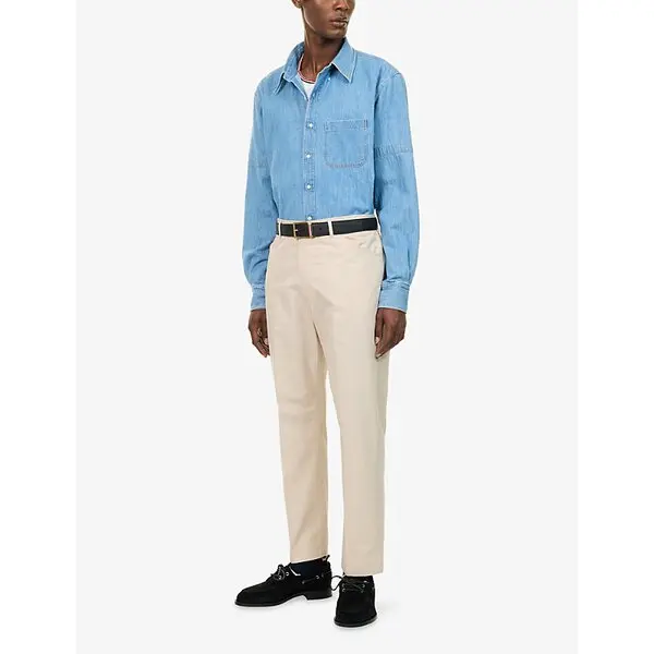 Thom Browne Armband Denim Shirt