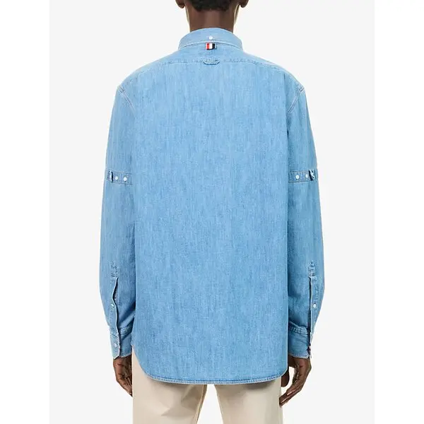 Thom Browne Armband Denim Shirt
