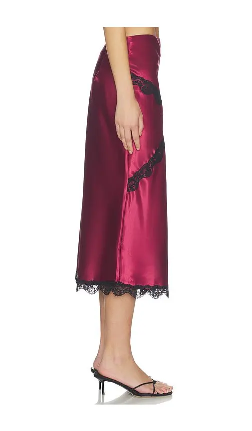 MORE TO COME Priscilla Midi Skirt In . Also