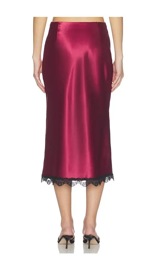 MORE TO COME Priscilla Midi Skirt In . Also