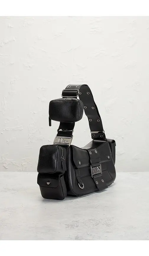 FWRD RENEW Dior Street Chic Columbus Ave Shoulder Bag