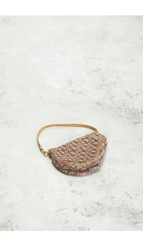 FWRD RENEW Dior Diorissimo Pochette Saddle Bag