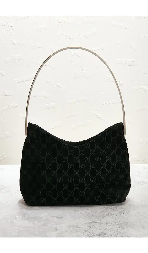 FWRD RENEW Gucci Suede Hobo Bag