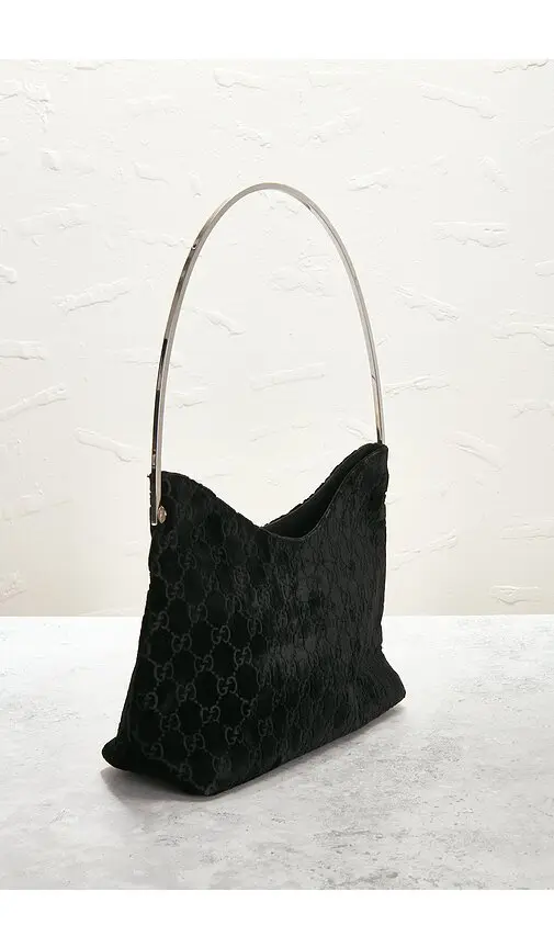 FWRD RENEW Gucci Suede Hobo Bag