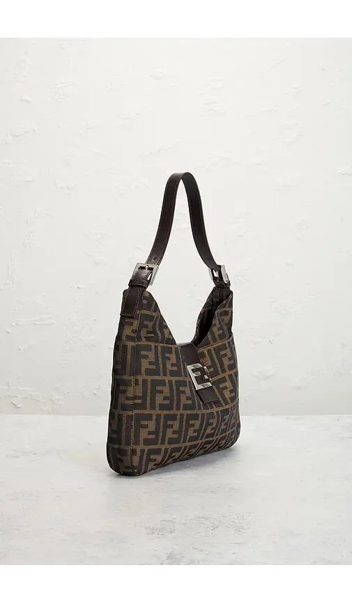 FWRD RENEW Fendi Zucca Shoulder Bag