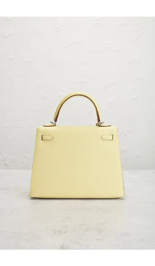 FWRD RENEW Hermes Epsom Kelly 25 Sellier Handbag