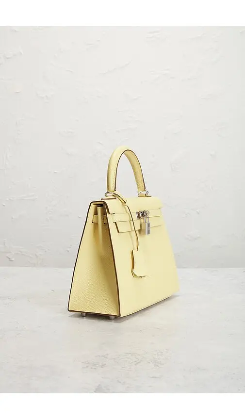 FWRD RENEW Hermes Epsom Kelly 25 Sellier Handbag