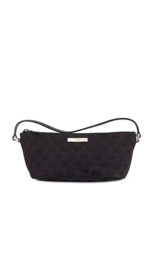 FWRD RENEW Gucci Gg Boat Pochette Shoulder Bag