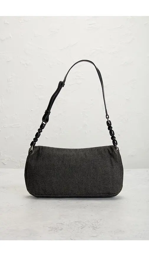 FWRD RENEW Dior Denim Maris Pearl Shoulder Bag