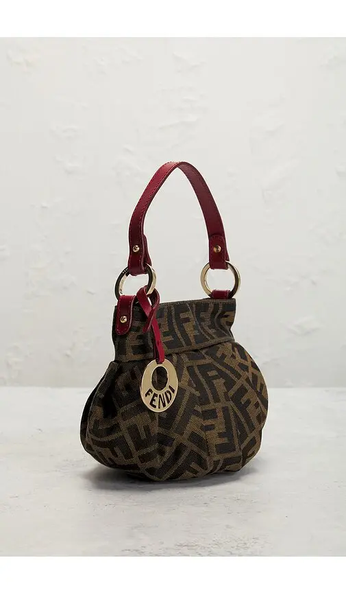 FWRD RENEW Fendi Zucca Chef Hobo Bag