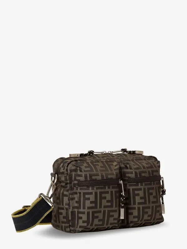 Fendi Camera Case Superlight Ff Zucca Fabric Crossbody Bag