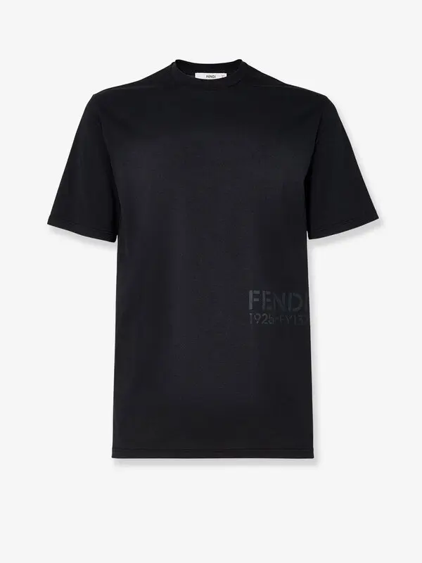 Fendi Cotton T-shirt - Black
