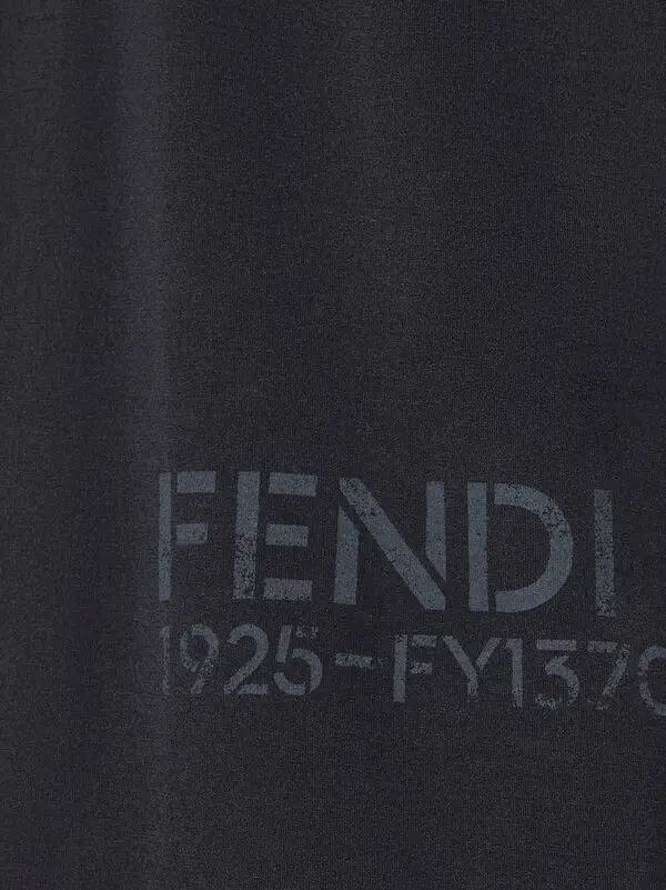Fendi Cotton T-shirt - Black