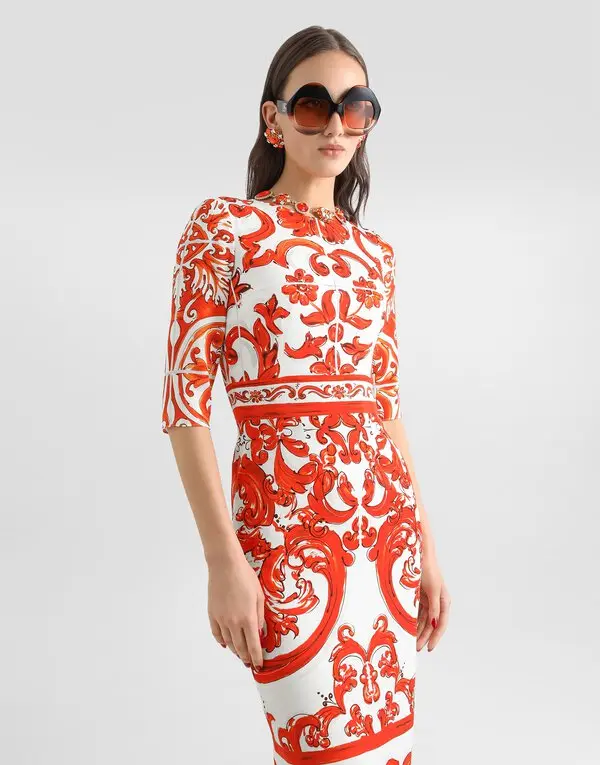 Dolce & Gabbana Abito Dresses Multi-colored