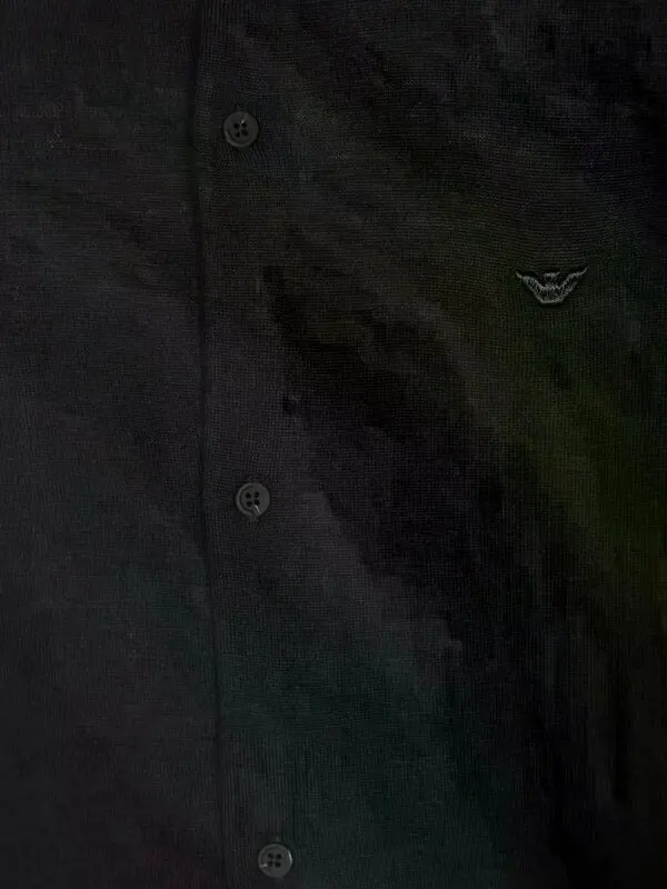 Emporio Armani Logo-embroidered Button-up Shirt