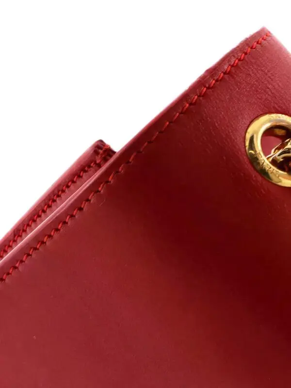Saint Laurent Classic Monogram Tassel Leather Medium Crossbody Bag
