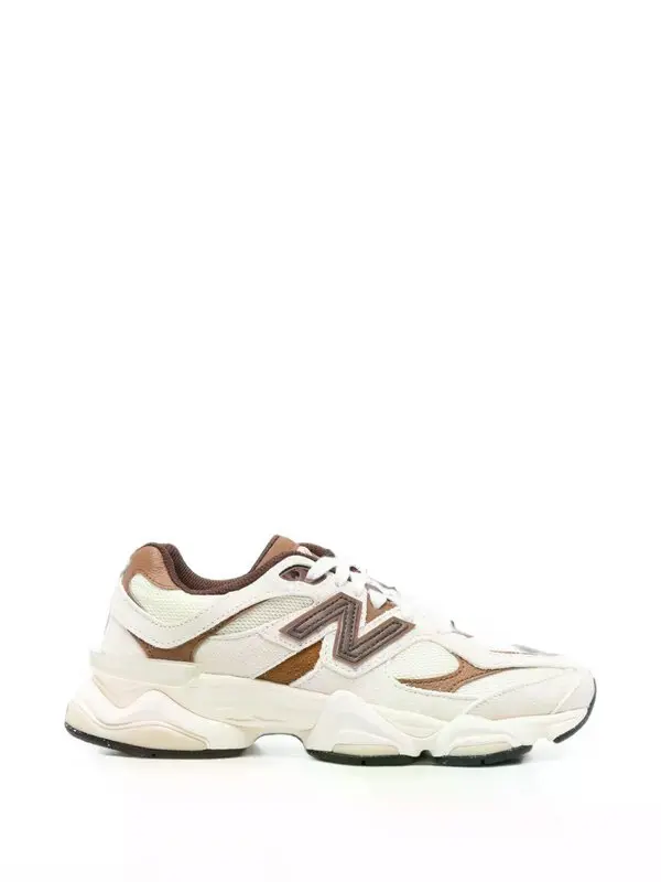 NEW BALANCE 9060 Mesh-panelled Sneakers - Neutrals
