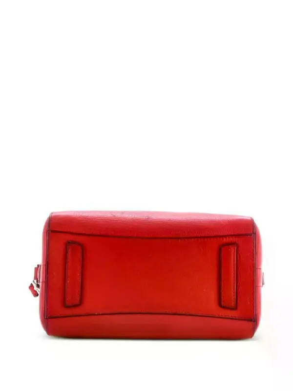 Givenchy Antigona Bag Leather Mini Cross Body Bag - Red