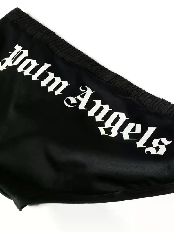 Palm Angels Logo-print Swimming Trunks