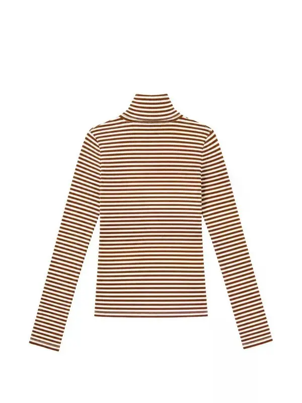 Max Mara Striped Ribbed-knit Sweater