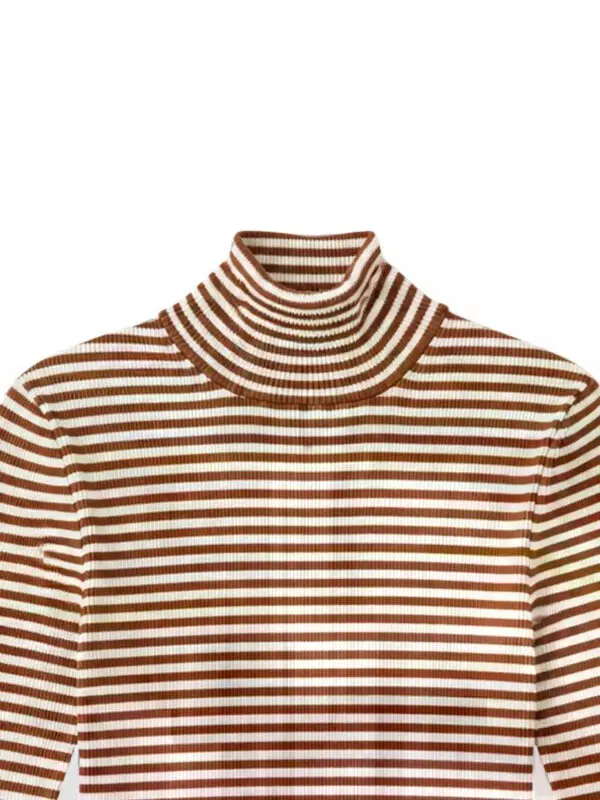 Max Mara Striped Ribbed-knit Sweater
