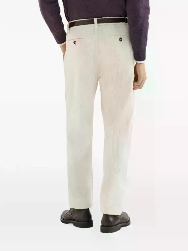 Brunello Cucinelli Garment-dyed Corduroy Trousers