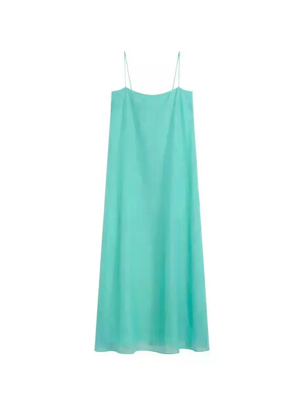 Bondi Born Capri Silk Maxi Dress - Blue