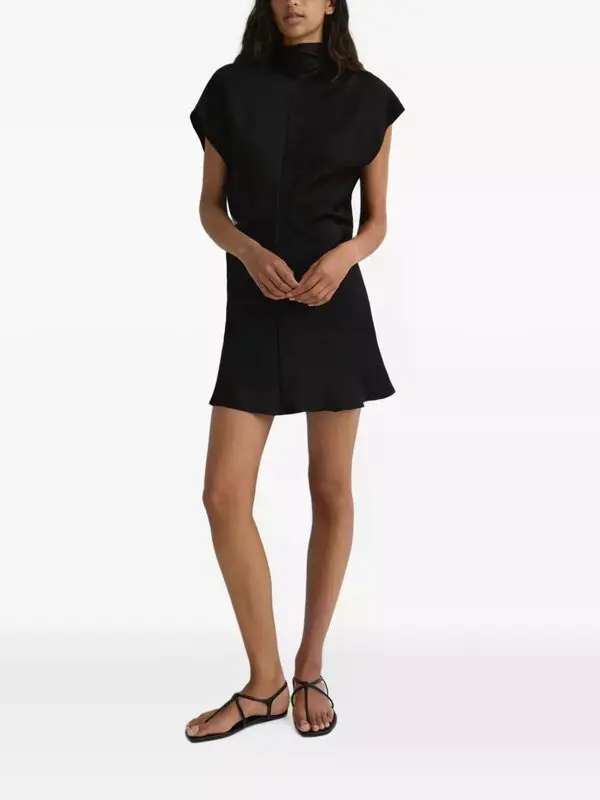 Bondi Born Ardea Tie-neck Mini Dress