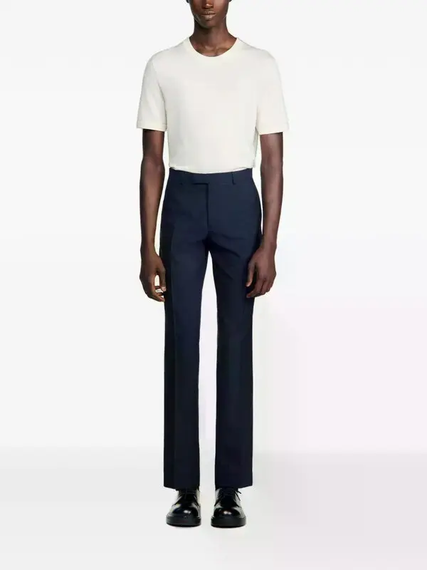 Sandro Virgin Wool Trousers