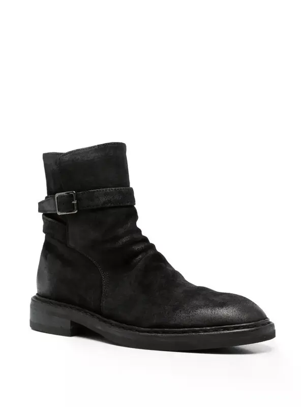 Officine Creative Buckled Leather Boots