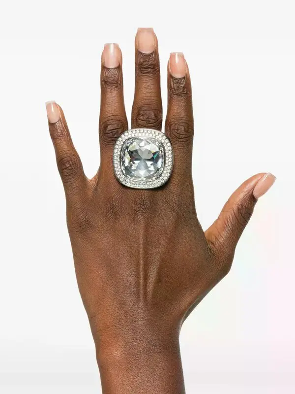 SWAROVSKI Una Angelic Cushion-cut Ring