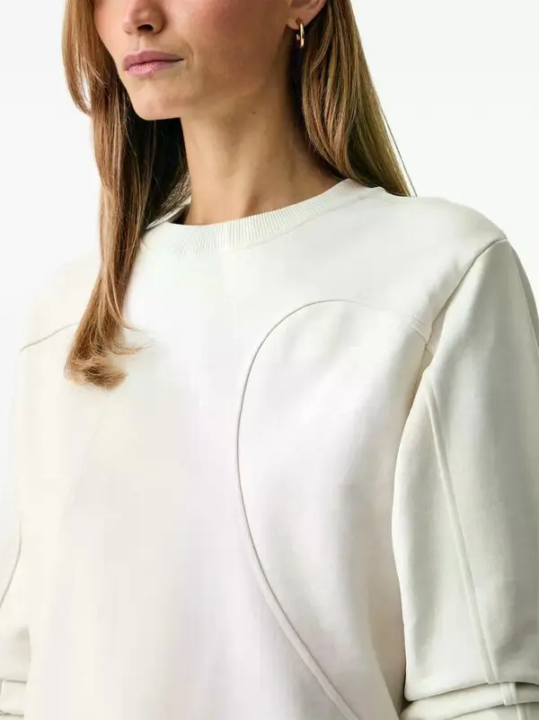 Patrizia Pepe Panelled Raglan-sleeve Sweatshirt