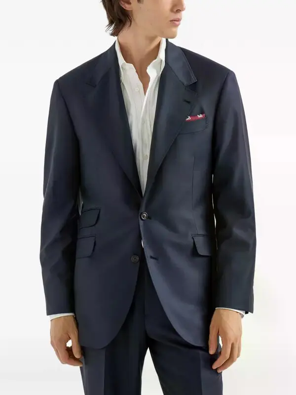 Brunello Cucinelli Cavallo Tailor Wool Blazer