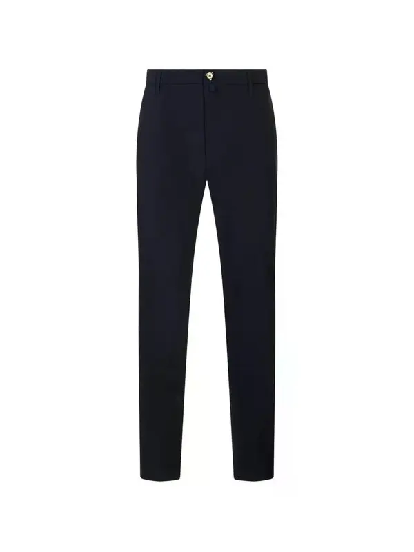 Jacob Cohen Logo-patch Straight-leg Trousers