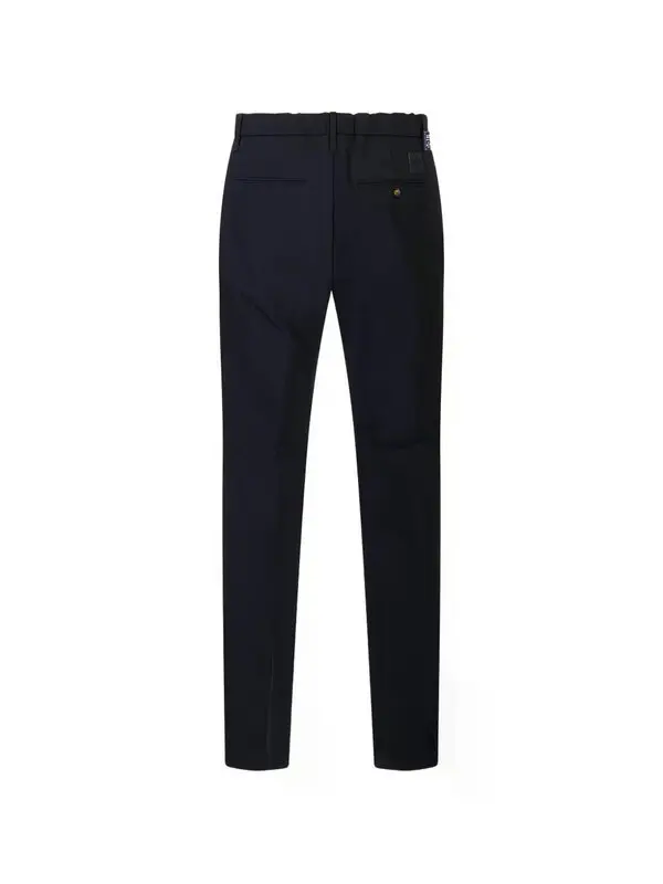 Jacob Cohen Logo-patch Straight-leg Trousers