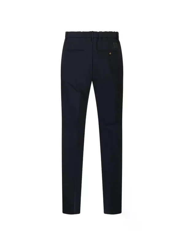 Jacob Cohen Logo-patch Straight-leg Trousers