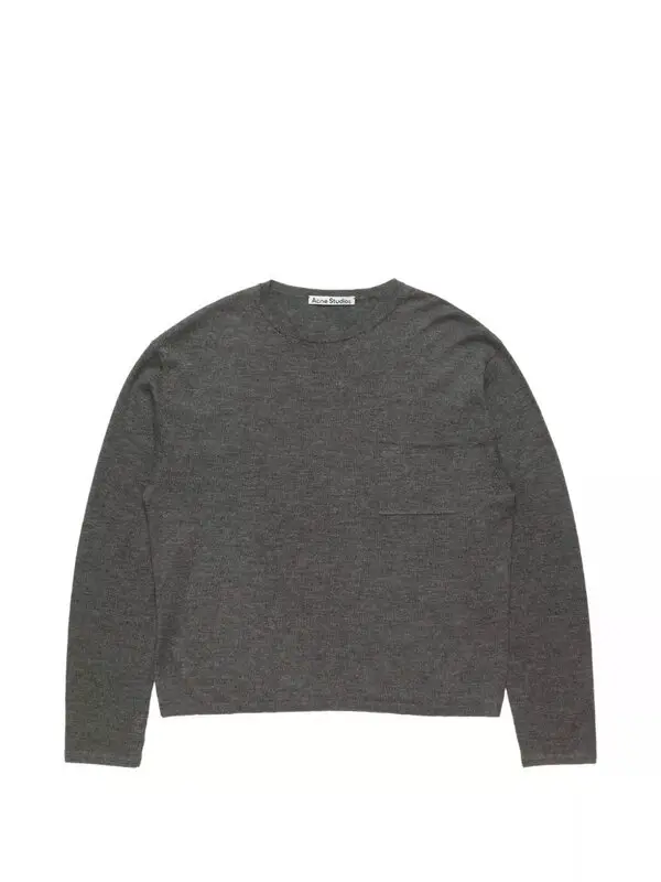 Acne Studios Cashmere Knit Sweater - Grey